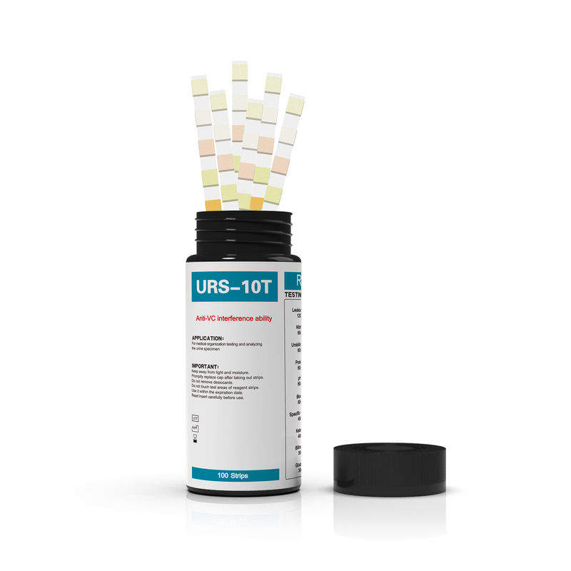 10In1 Over The Counter Urinalysis Test Strips For Leukocyte Glucose 10 ...