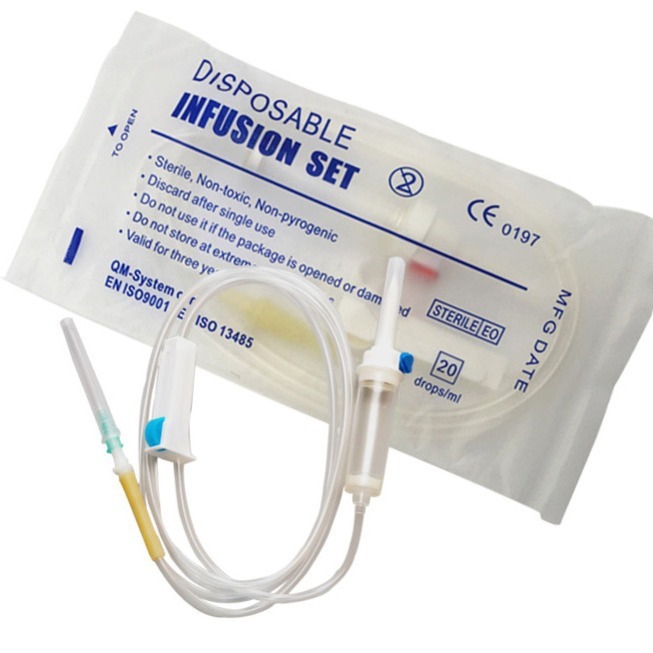 DEHP-Free PVC Disposable Infusion Set - EO Sterilized Medical Grade