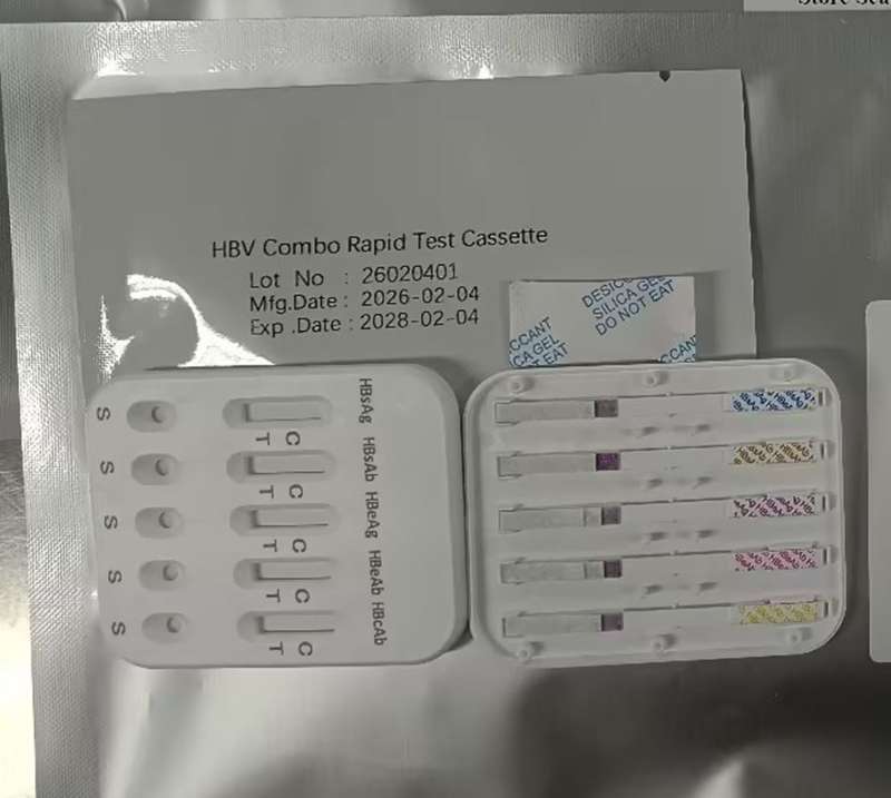 Prueba rápida del panel de serología del VHB: detección de hepatitis B ...